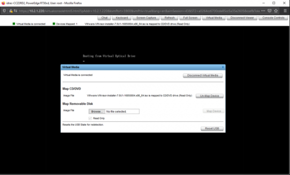 Installing Upgrading Vmware Vsphere Esxi 7 Update 1 Via Idrac 8 Virtual Bytes