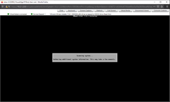 Installing Upgrading Vmware Vsphere Esxi 7 Update 1 Via Idrac 8 Virtual Bytes