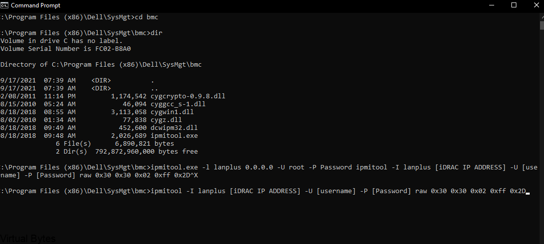 Dell PowerEdge IPMI Fan Control – Virtual Bytes