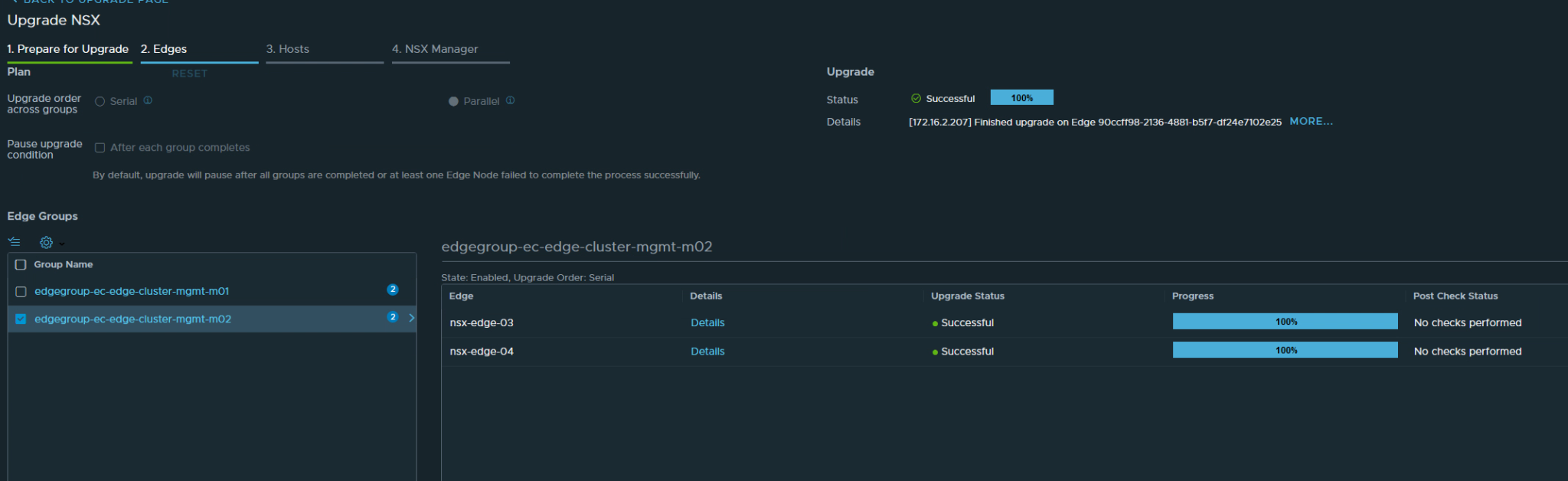 VMware NSX 4.0.0.1 Upgrade from NSX-T 3.2.1 – Virtual Bytes