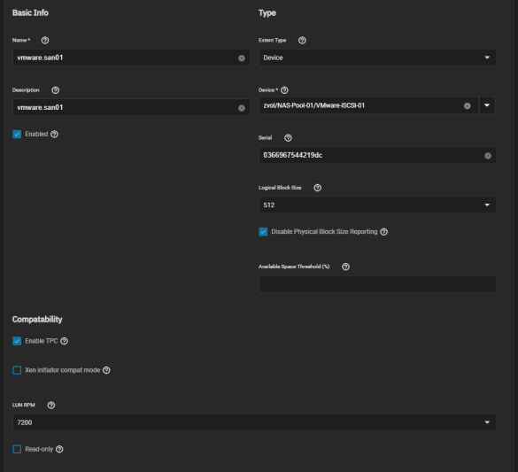 TrueNAS Scale – iSCSI & VMware vSphere 7.x – Virtual Bytes