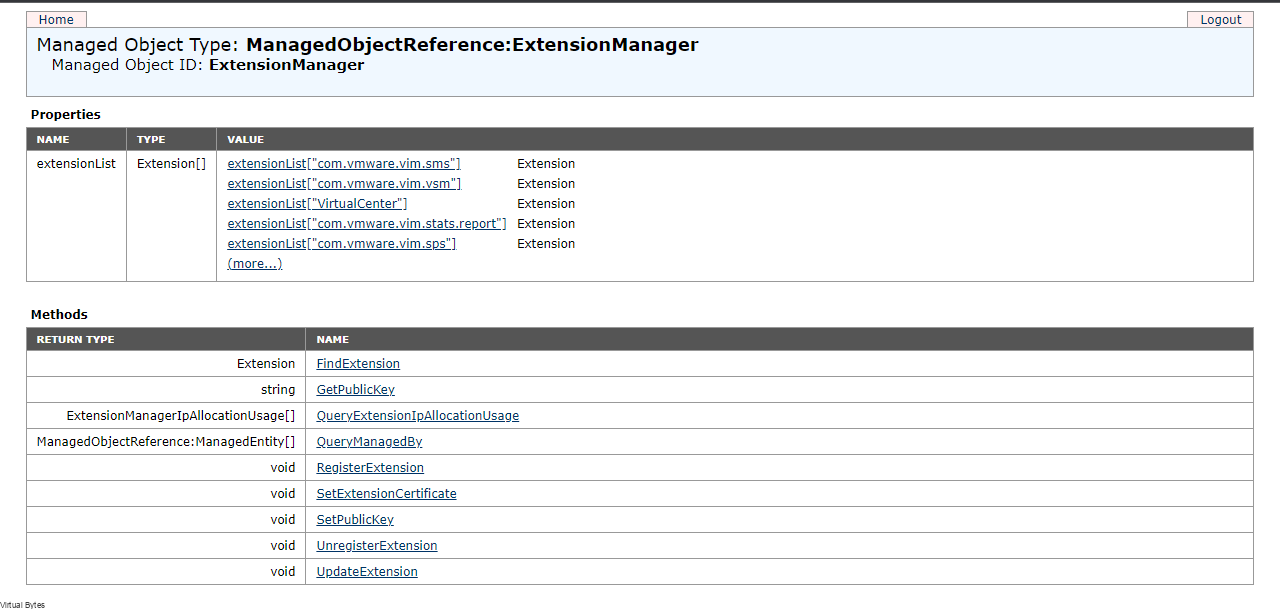 Unregister vCSA Plugin or Extension via vCenter MOB – Virtual Bytes