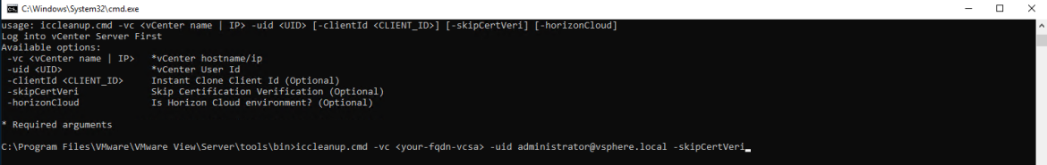 VMware Horizon 2303 – Deleting / Cleaning up Orphaned VMs / Templates ...