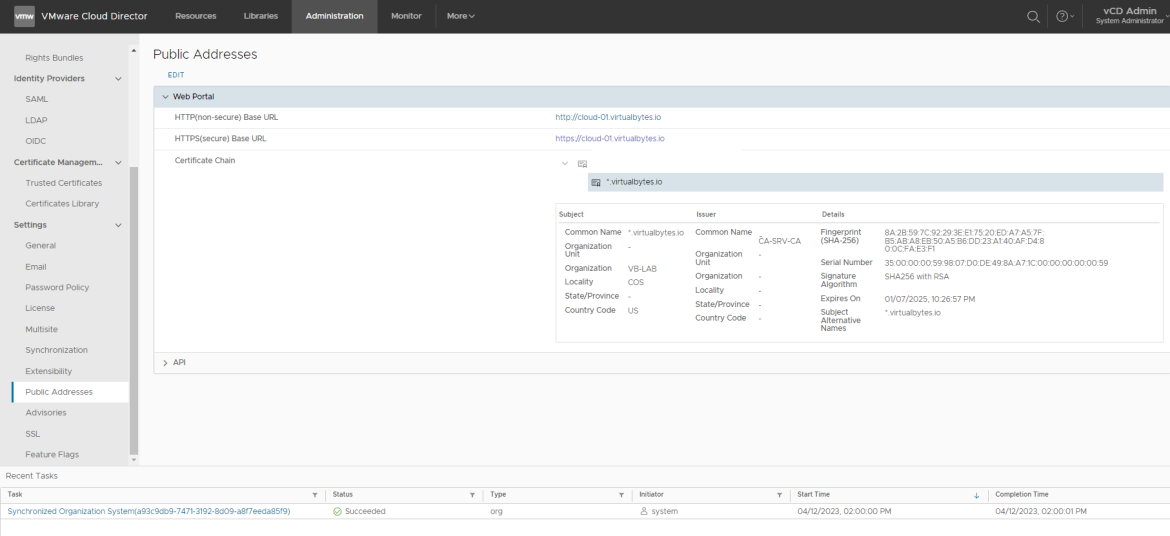 Load Balancing VMware Cloud Director 10.4.x Cells with NSX ALB (AVI ...