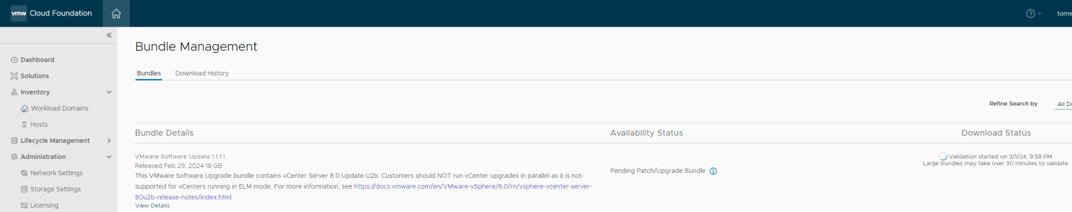 How To Apply Async Patch to VMware Cloud Foundation 5.1+ – Virtual Bytes