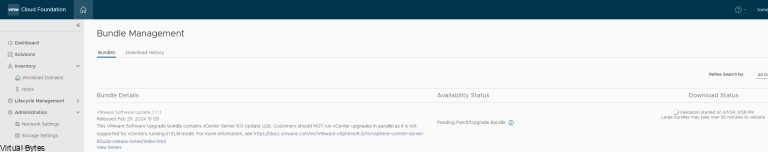 How To Apply Async Patch to VMware Cloud Foundation 5.1+ – Virtual Bytes
