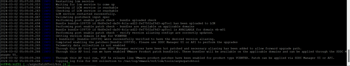 How To Apply Async Patch To Vmware Cloud Foundation 5 1 Virtual Bytes