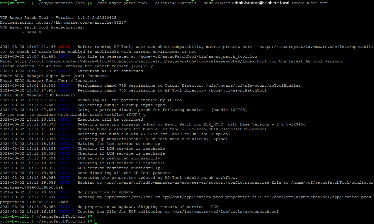 How To Apply Async Patch To Vmware Cloud Foundation 5 1 Virtual Bytes