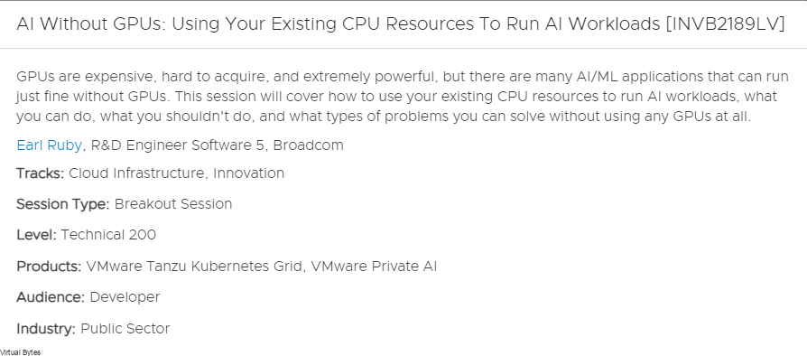 Exciting New Sessions at VMware Explore 2024! – Virtual Bytes Exciting New Sessions at VMware Explore 2024! – Virtual Bytes