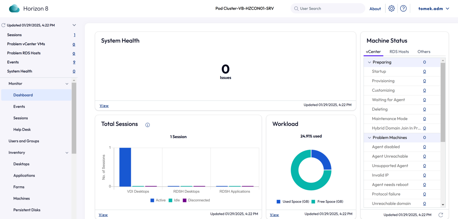 Omnissa Horizon Upgrade 2406 to 2412 – Virtual Bytes