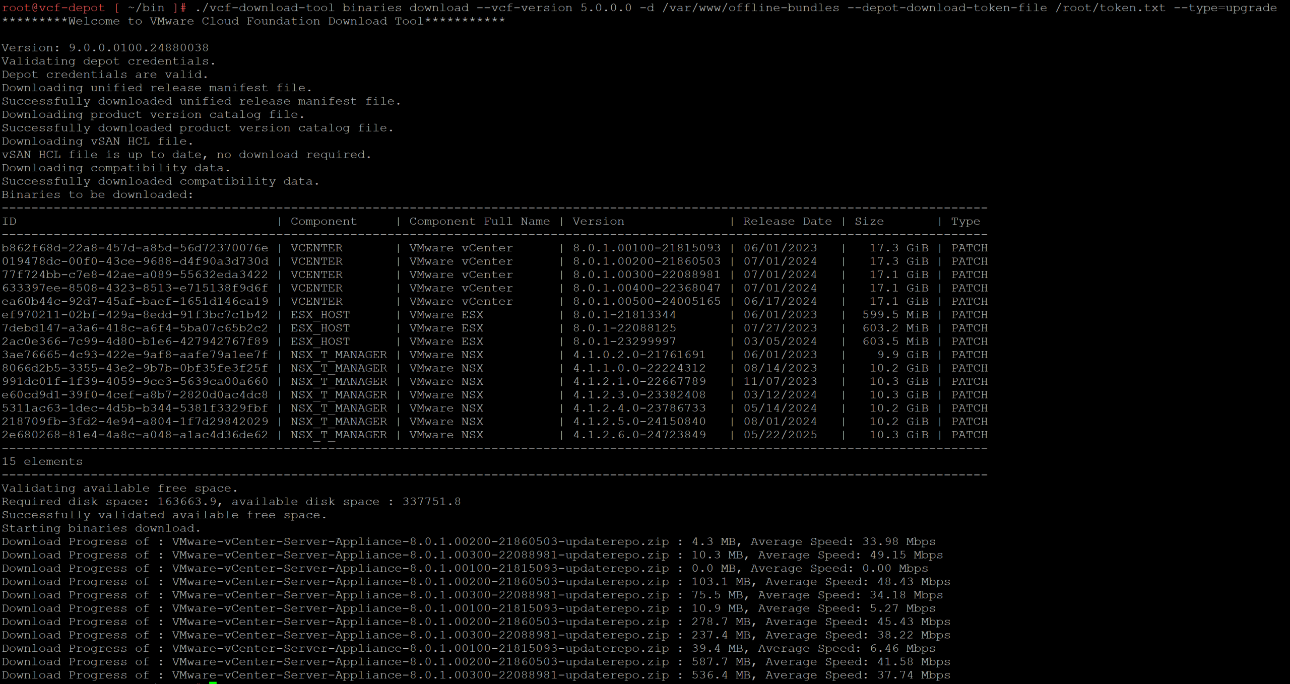 Offline VMware Cloud Foundation 9 Depot: Your Path to Air-Gapped ...